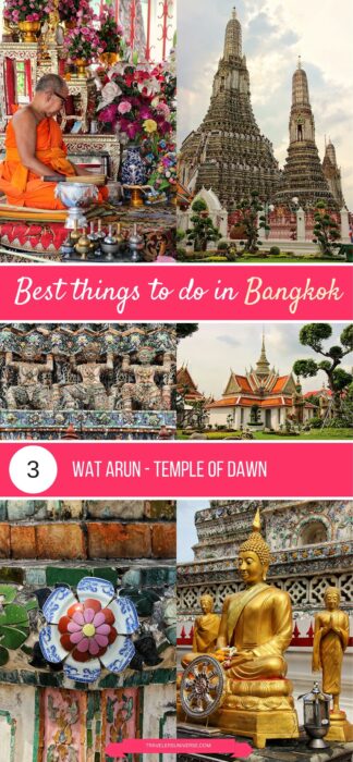Best things to do and places to visit in Bangkok - Wat Arun