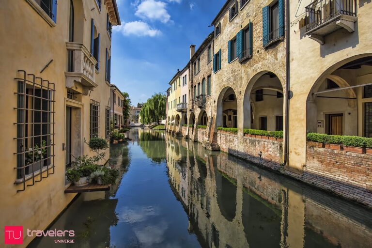 Quiet canal in Treviso