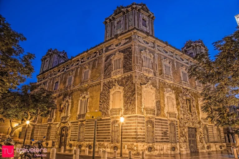 The intricate facade of Palacio del Marquez de Dos Aguas is one of the must-visit attractions in Valencia