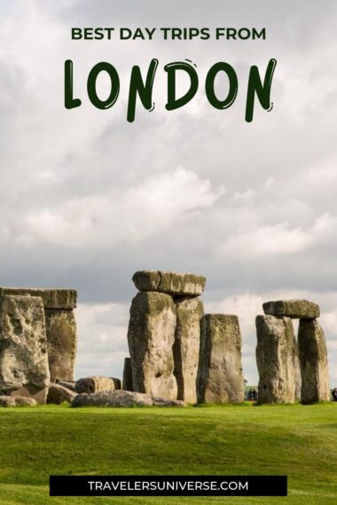 Wouldn't it be a pity to visit London and miss all the amazing places just a shot train ride away? Click on the image to find out the best day trips from London. #London #daytrips