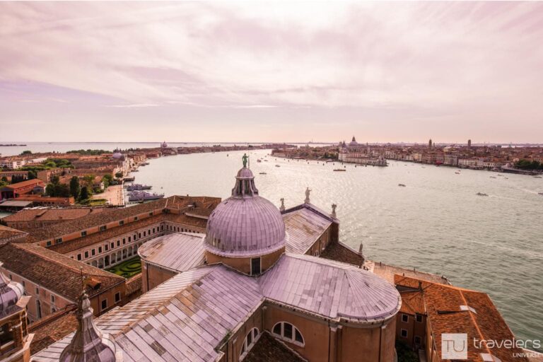 Rooftop views over Venice
