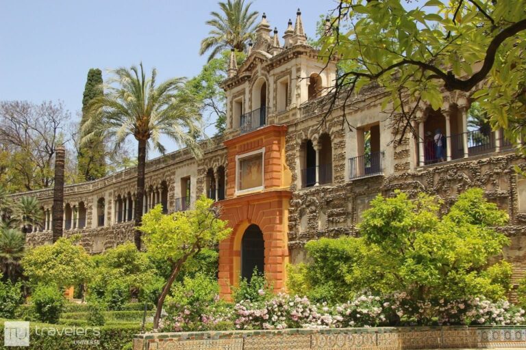 The gardens of Royal Alcazar, an important attraction to include in your 3 days in Seville itinerary
