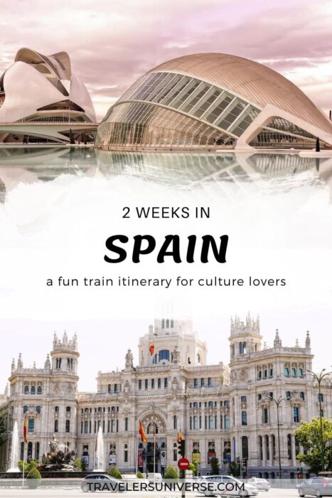 travelling spain by train