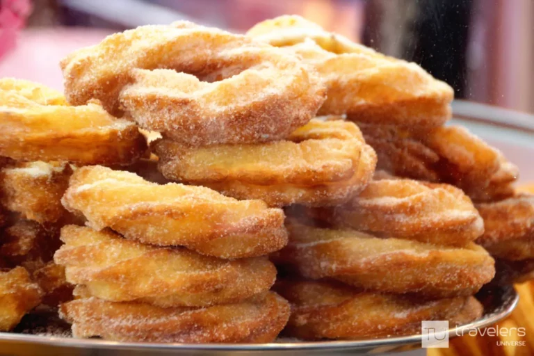 Spanish churros, a typical breakfast in Spain