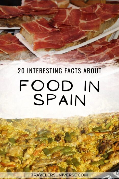 interesting facts about food in Spain