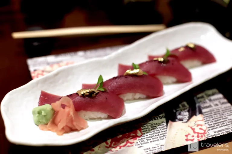 Red tuna sushi