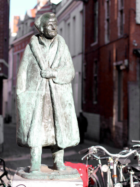 A statue of Erasmus in Leuven
