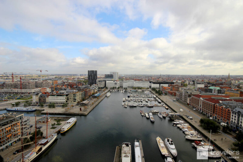 Boats in Eilandje, Antwerp