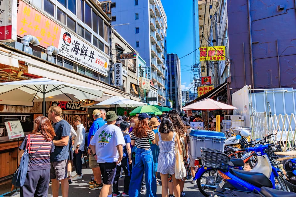 Tokyo: Tsukiji Outer Market Adventure in 2 Hours - Accessibility and Restrictions