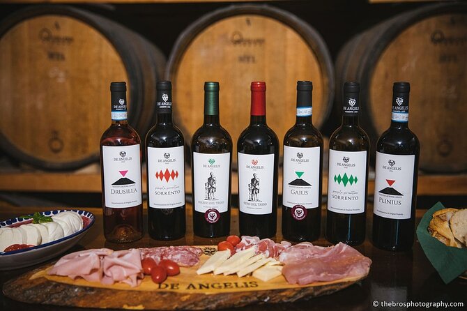 2-Hour Tasting of 5 Wines in Sorrento - Tasting Details