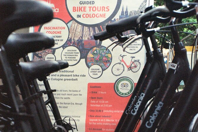 3-Hour Cologne Street Art Bike Tour in Small Group With Guide - Meeting and Pickup Information