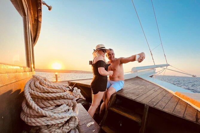 All Inclusive Sunset Cruise With Dinner & Unlimited Aperol Spritz, Beer, Wine - Swim in the Crystal-Clear Waters of Kalithea Springs