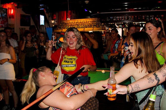 Amsterdam Red Light District Pub Crawl Review - Meeting and Itinerary Details