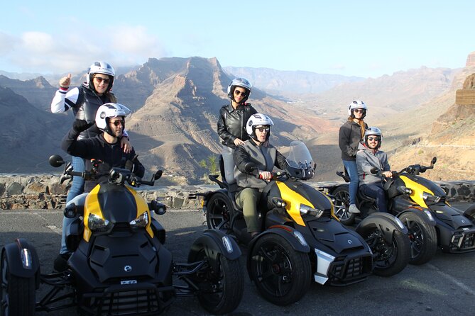 Can-Am Ryker Three Wheels Tricycle Mountain Tour (Maspalomas) - Meeting and Pickup
