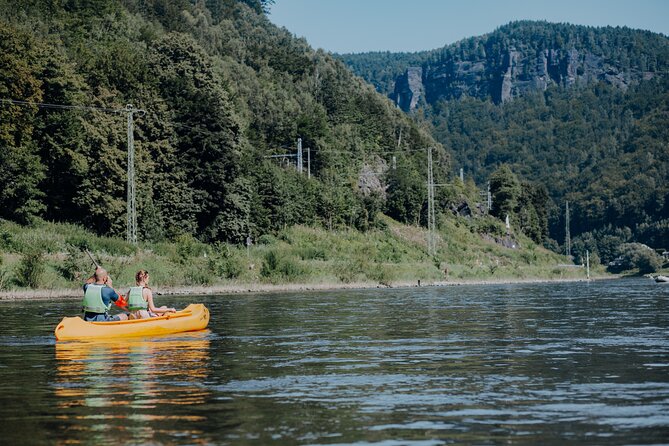 Canoeing on the Elbe River + Bike Rental From Děčín to Bad Schandau - Meeting and End Points