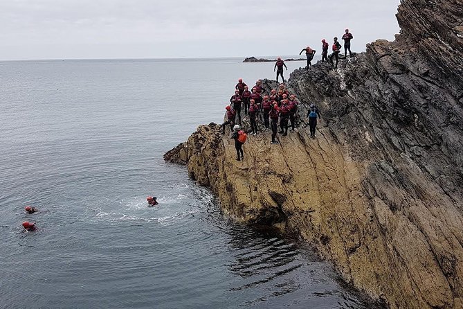 Coasteering on Anglesey - Cliff Leaps and Sea Jumps