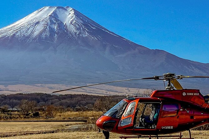 【120mins-5pax】Tokyo-Mt.Fuji Tour:Mt Fuji Helicopter Tour - Soaring Over Tokyos Cityscape