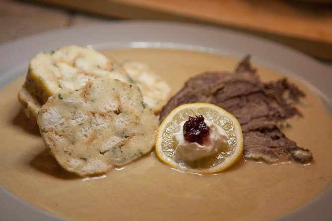 Explore Typical Czech Tastes and Culture – Eat, Cook, Drink, Listen & Have Fun - Starter Course: Potato-Sauerkraut Pancakes, Cheese Quark Spread, and Carrot/Kohlrabi Salad