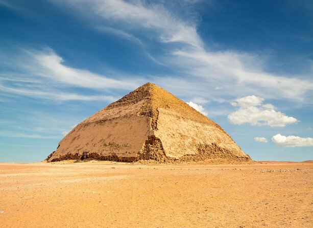 Full Day Tour to Giza Pyramids, Memphis, Sakkara & Dahshur With Private Guide - Marveling at the Red and Bent Pyramids in Dahshur