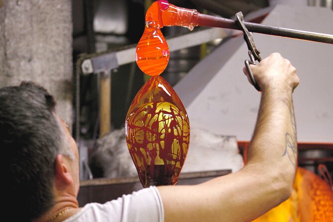 Glass Blowing Live Demo, Showroom Visit and Artistic Glass Gift! - Witness Centuries of Glassmaking Craftsmanship
