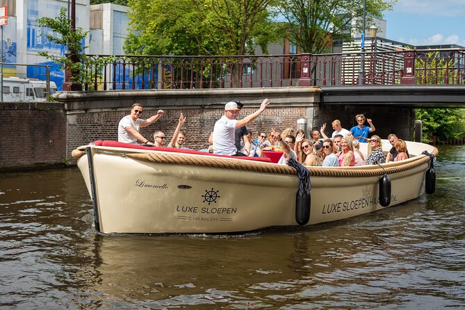 Haarlem Open Canal Tour With a Real Live Guide - Comfortable and Relaxed Experience