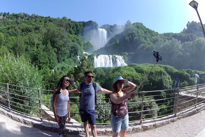 Hiking the Highest Waterfall in EU Hike, Rome - Scenic Drive Along Lake Piediluco