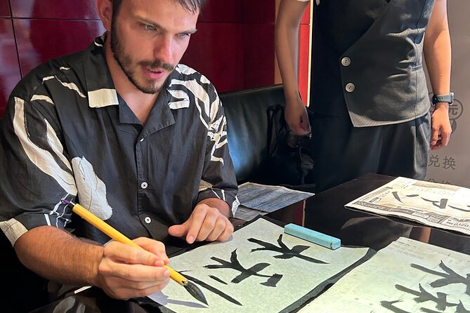 Japanese Calligraphy - Shodo - Lesson (near Kyoto Station) - What to Expect in the Class