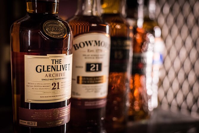 Luxury Whisky Tasting Review in Edinburgh Vaults - Underground Ambiance