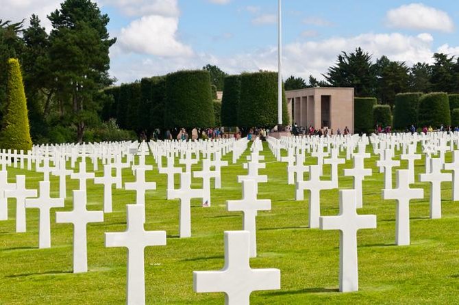 Normandy Battlefields Day Trip: Omaha, Sword & British Airborne Sector (A1B2) - Transportation and Guided Experience