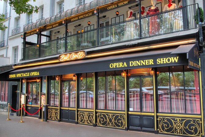 Paris Dinner Show 3 Courses Bel Canto Opera - Tantalizing Menu Offerings
