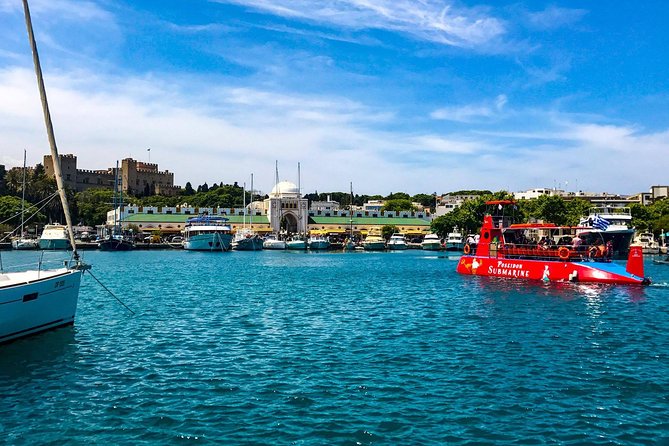 Poseidon Submarine At Mandraki Harbor - Underwater Views and Sightseeing