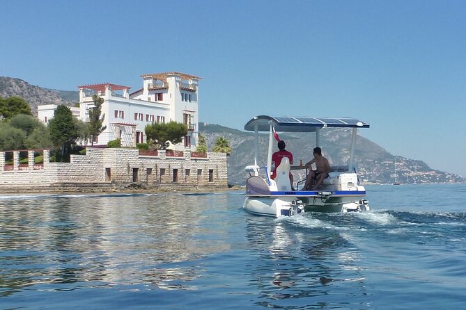 Private Cruise Near Nice and Monaco With Solar Powered Boat - Meeting and Logistics