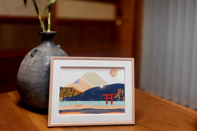 Private Kimono Collage Art Making in an Old House - Engaging With Japanese Culture and History