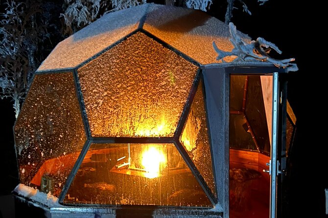 PRIVATE Party Dinner in a Glass Igloo Under Northern Lights - Inclusions and Amenities