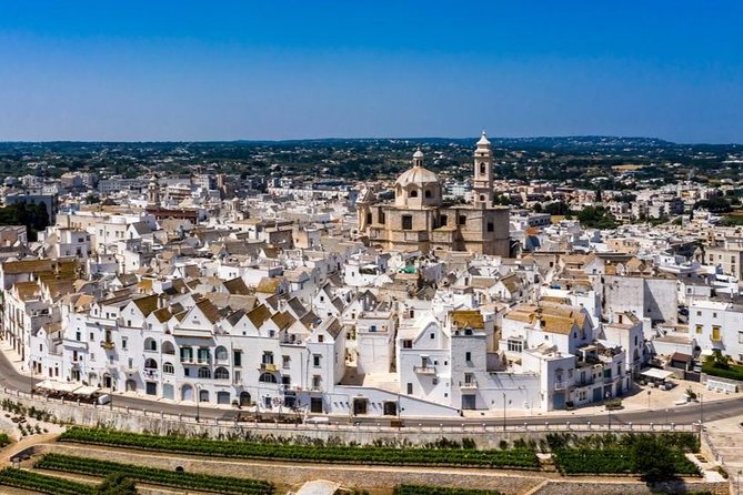 Private Wine Tour From Ostuni With Lunch Including Alberobello and Locorotondo - Exploring the Valle Ditria: Locorotondo and Alberobello