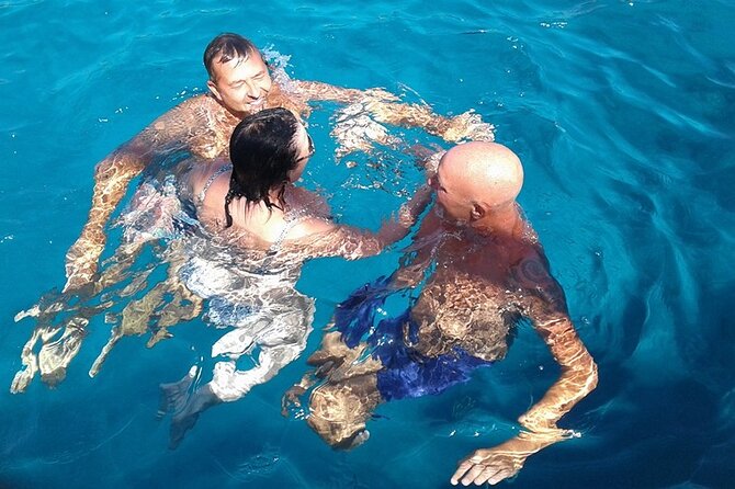 PROTARAS: LUXURY DAY YACHT TURTLES - Cypriot Lunch - 1 Free Drink - Meeting Point and Departure Details