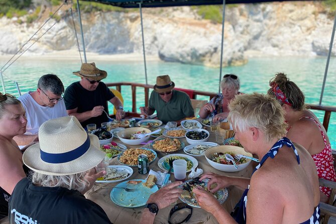 Semiprivate Trip on 50FT Traditional Wooden Boat With Greek Lunch - Amenities and Inclusions