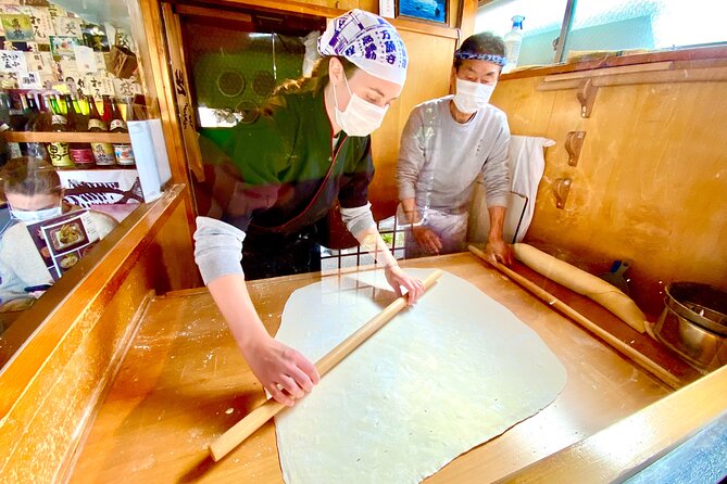 Small-Group Walking Tour With Udon Cooking Class in Hino - Meeting and Transportation