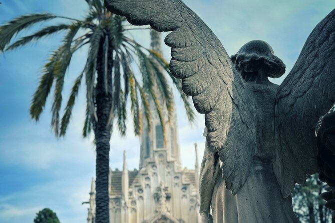 The Incredible Mountain Cemetery - Skeletons, Angels & Sea Views - Exploring the Gothic Mausoleums