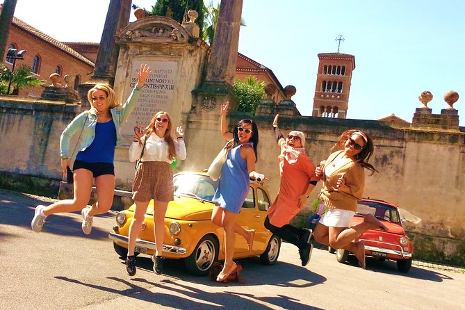 The ORIGINAL Fiat 500 Tour of Romes 7 Hidden Gems - The Unique Experience of Hidden Gems