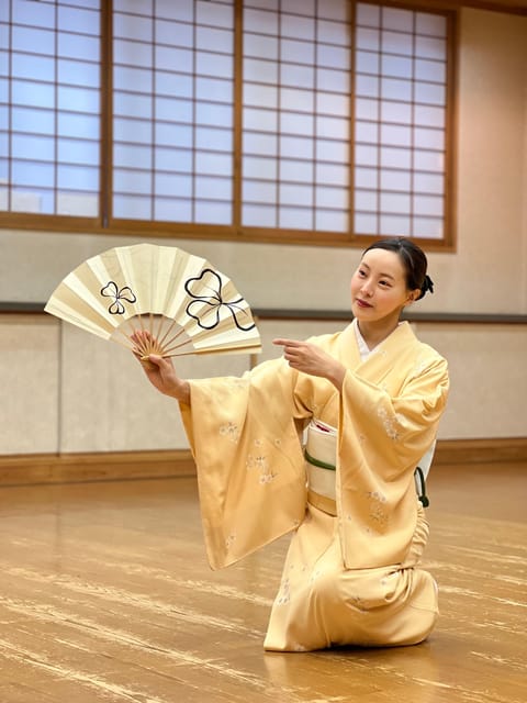 Tokyo: Authentic Japanese Dance Experience by Professionals - Itinerary Highlights