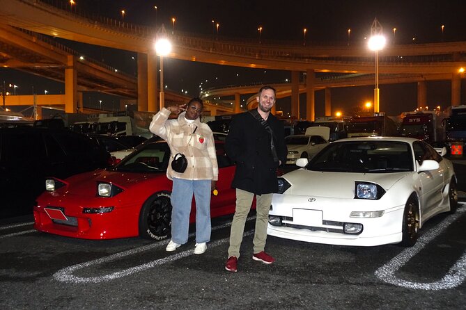 Tokyo: Daikoku Car Meetup & Night City Tour With Local Guide - Highlights of the Itinerary