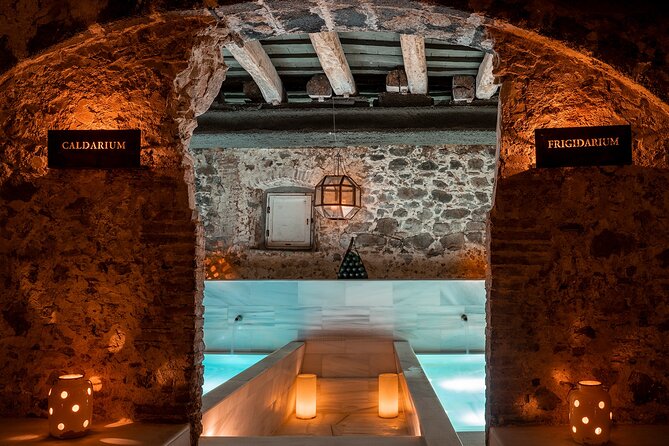 AIRE the Ancient Thermal Baths & 45 Min Relaxing Massage - Package Inclusions