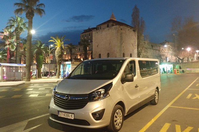 Airport(Resnik) to or From Split Transfer - Booking and Cancellation Policy