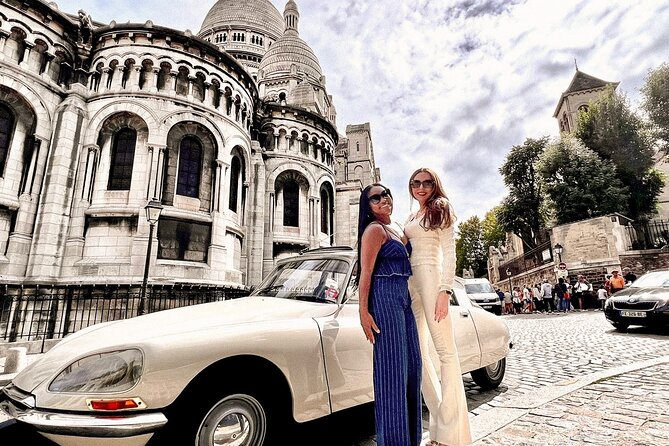 All of Paris Tour in a Vintage Open-Top French Car Citroen DS - Personalized Attention