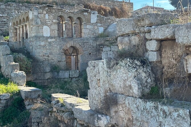 Ancient Corinth Canal Epidaurus Nafplio Private Luxury Tour - Discovering Mycenae