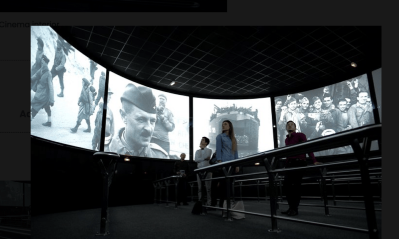 Arromanches 360 Circular Cinema Entry Ticket - Film Content