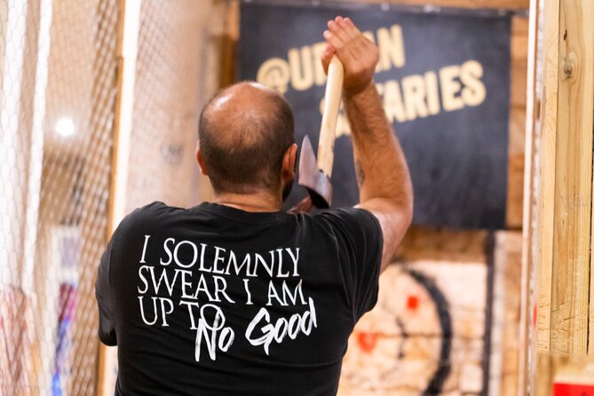 Axe Throwing 1 Hour Session - Location and Accessibility Information