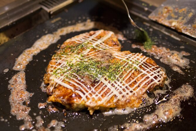 Cook an Okonomiyaki at Restaurant & Walking Tour in Ueno - Main Course