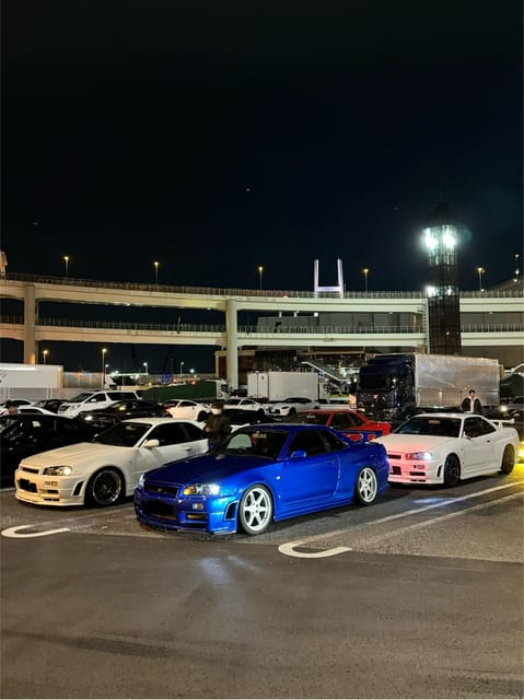 【R34】Tokyo：Private Daikoku Tour in Modified R34 - Tour Features